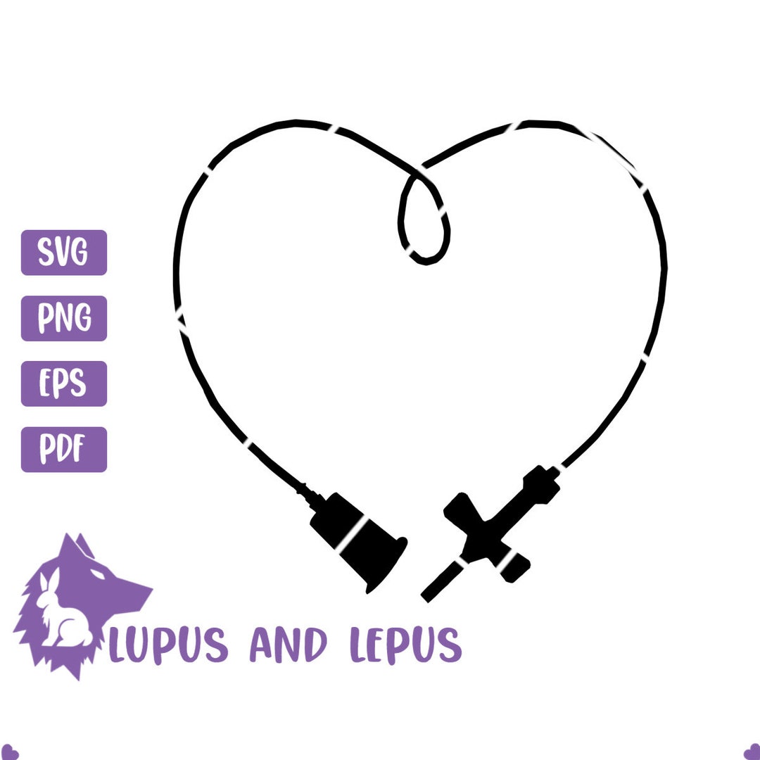 Digital File - Butterfly Needle Heart, Phlebotomist, Phlebotomy, Nurse ...