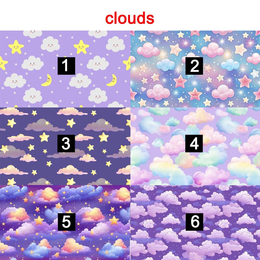 Magnetic Glasses Topper - Cloud, Clouds, Colorful, Pastel , Pair ...