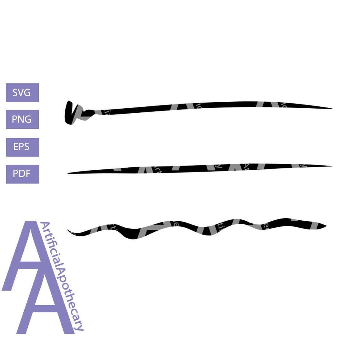 Digital File Hand Drawn Lines, Lines Svg, Doodle Lines Svg, Scribble ...