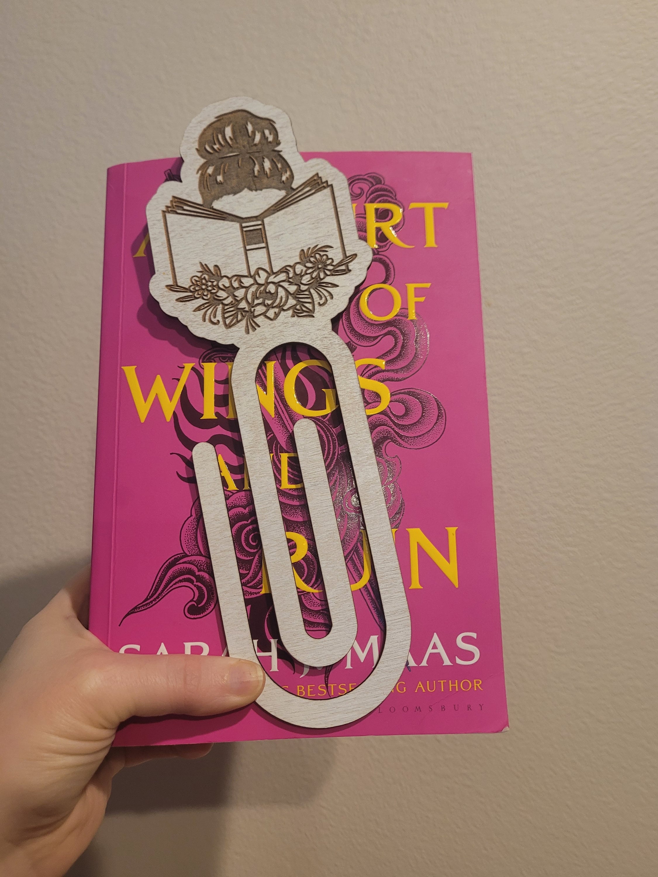 Paperclip Bookmark SVG Paperclip Bookmark Laser Files Cute Bookmark SVG ...