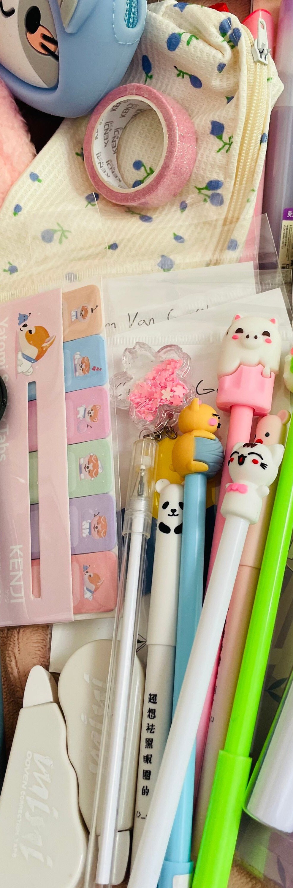 Kawaii Stationary Set Cute Kawaii Set Birthday Gift - Etsy