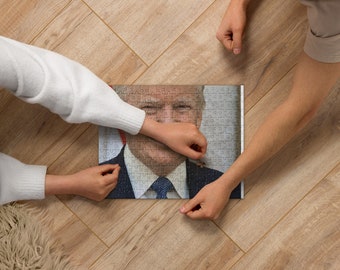 Trump Jigsaw Puzzle - Etsy