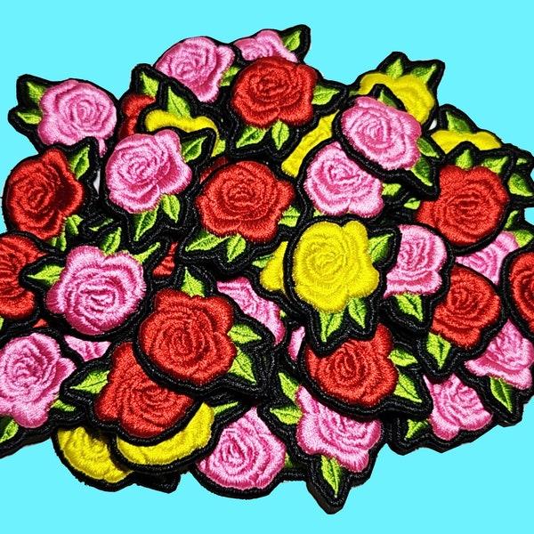 3d Puff Embroidery Rose - Etsy