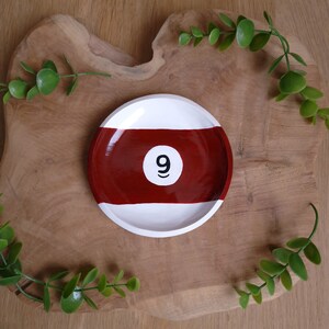 Billiard Balls Clay Bowl, Decorative Bowl Handmade - Etsy