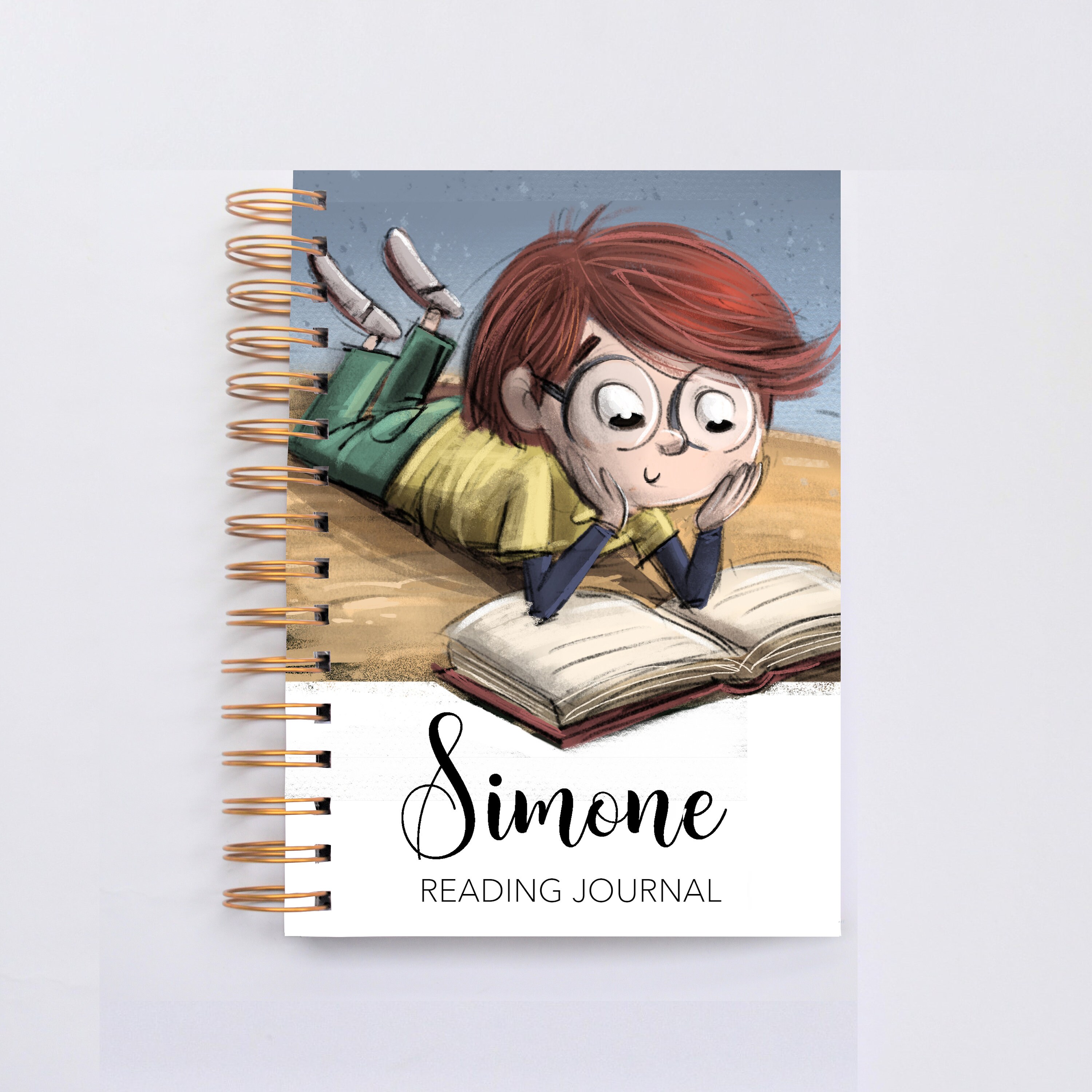 Personalized Reading Journal Reading Tracker Notebook Book - Etsy