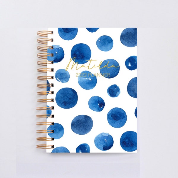 Polka Dot Planner - Etsy
