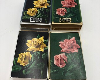 Rose Playing Cards | Etsy