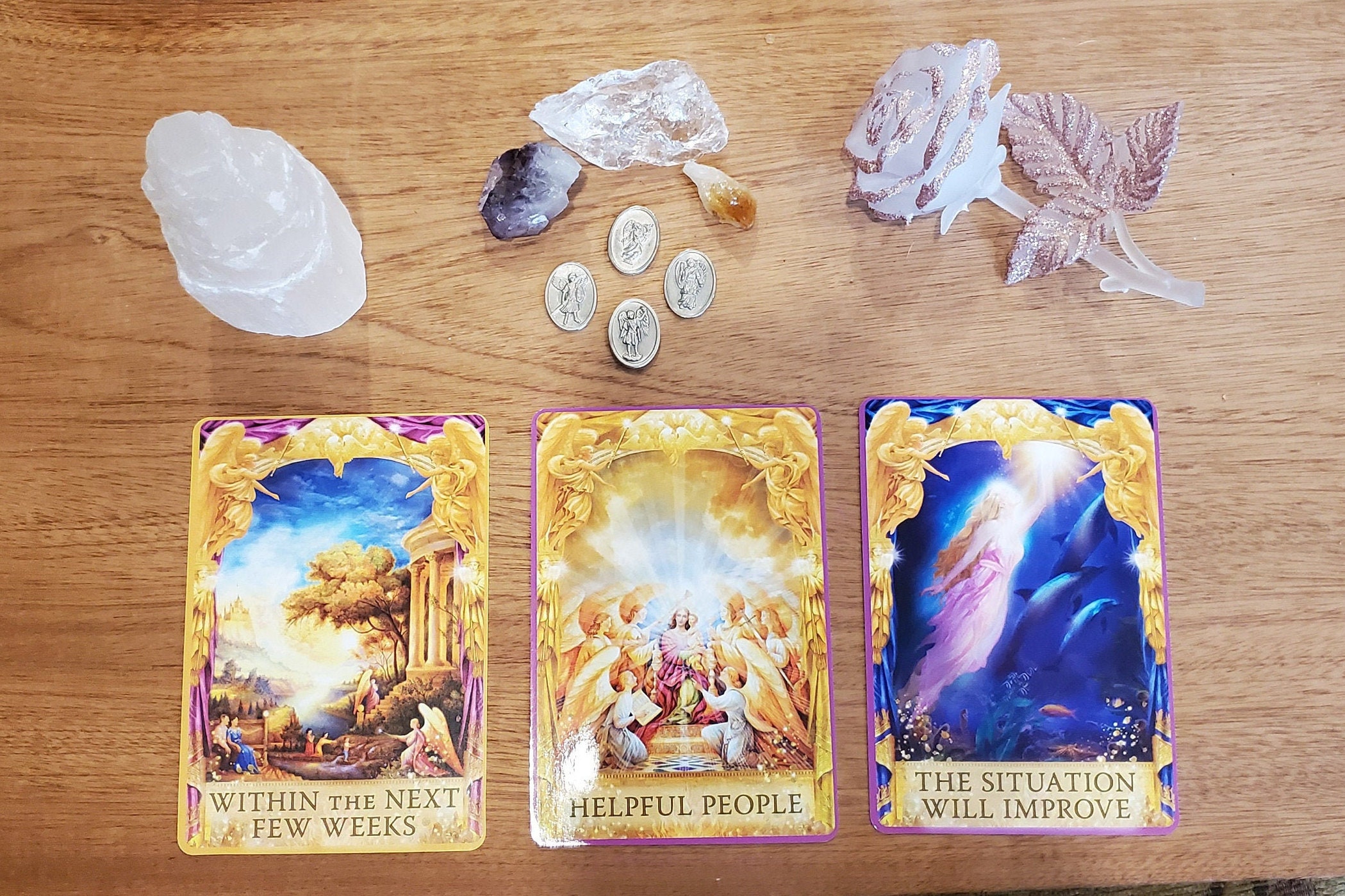 Ask Any Question, Angel Answers Oracle Cards Psychic Intuitive Reading ...