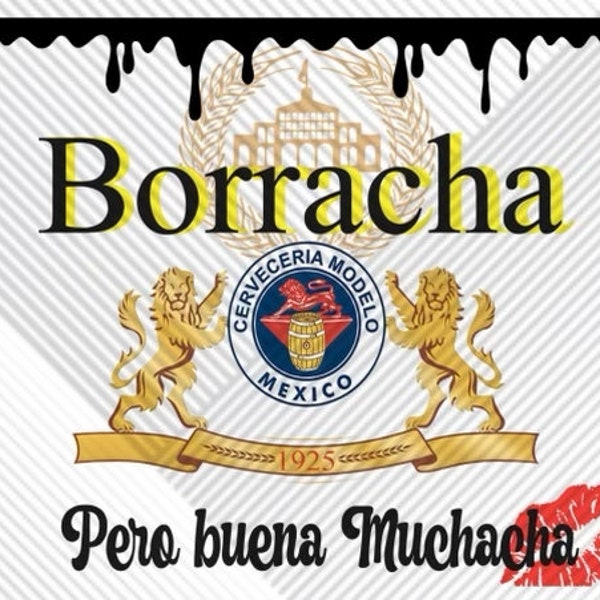 Borracha Pero Buena Muchacha Svg - Etsy Canada