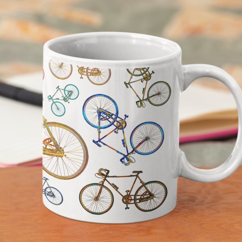 Cycling Mug - Etsy