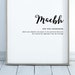 Fiadh Irish Name Meaning Print Nursery Print New Baby Name Definition ...