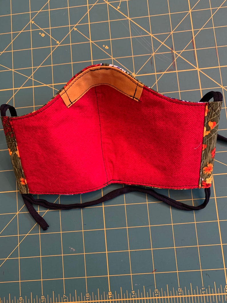 3-ply Quilted Blue Bonnets Mask - Size Medium - Etsy