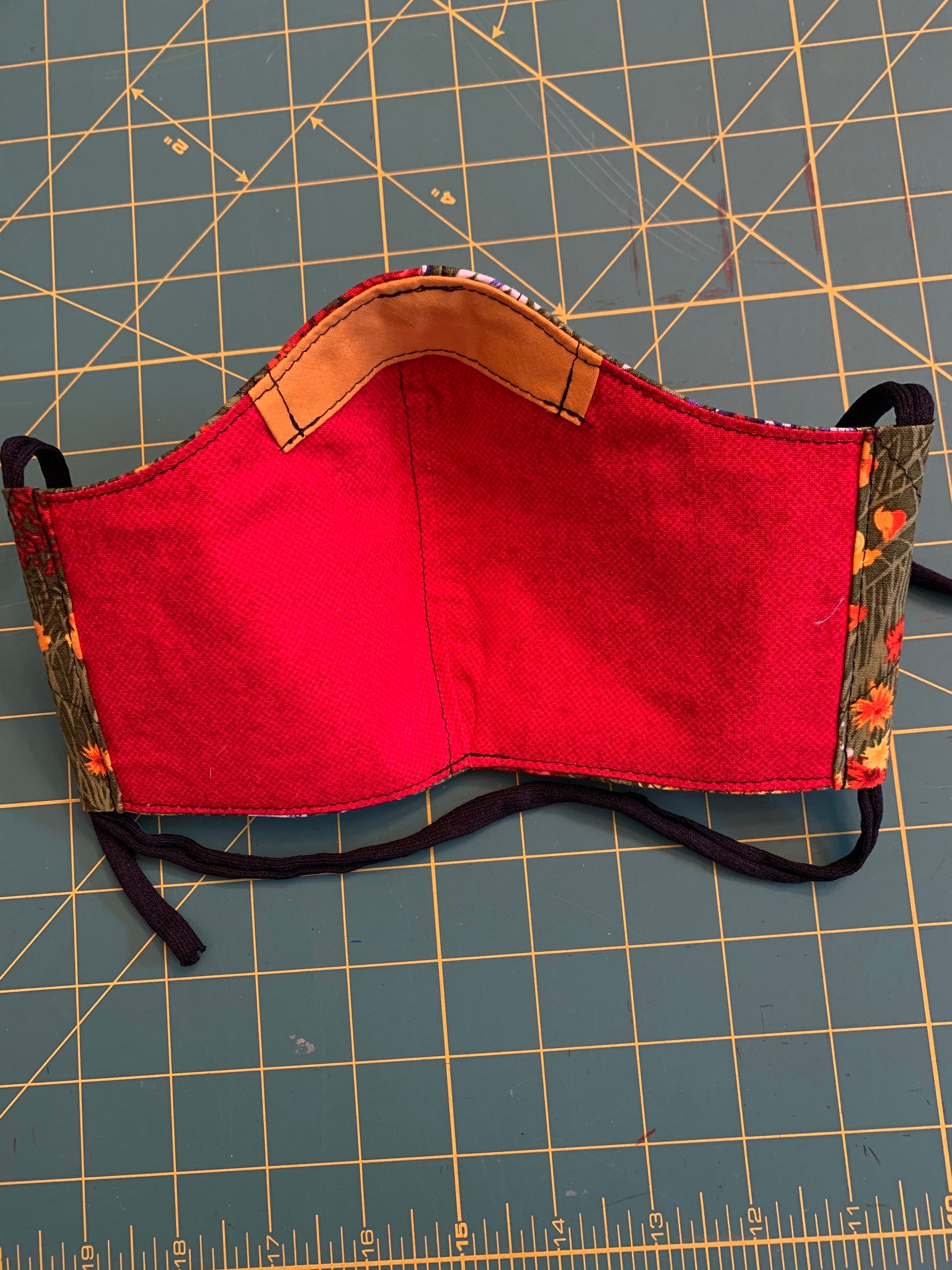 3-ply Quilted Blue Bonnets Mask - Size Medium - Etsy