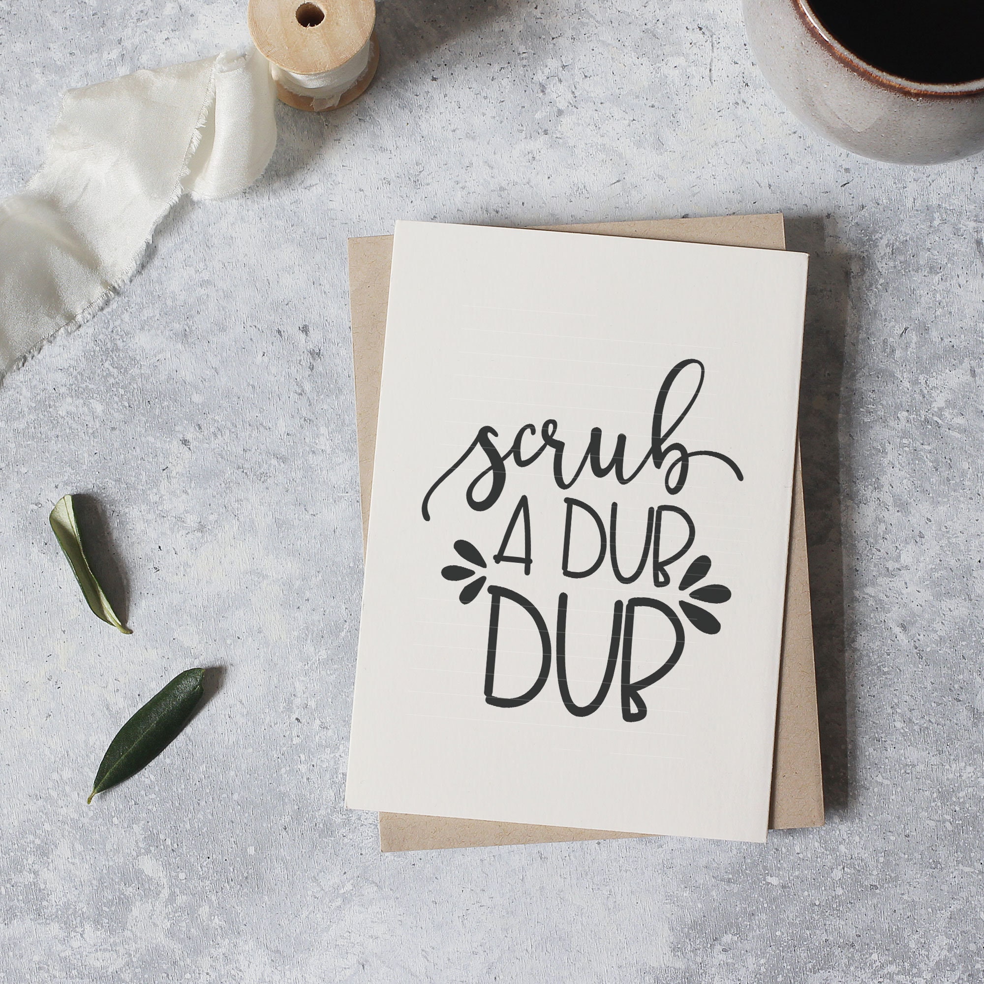 Scrub A Dub Dub Sign SVG JPEG PNG Pdf Printable & Cut Files - Etsy