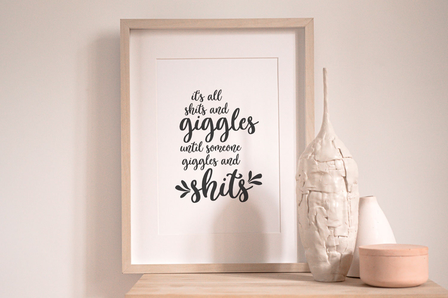 It's All Shit and Giggles SVG JPEG PNG Pdf Printable & Cut Files, Funny ...