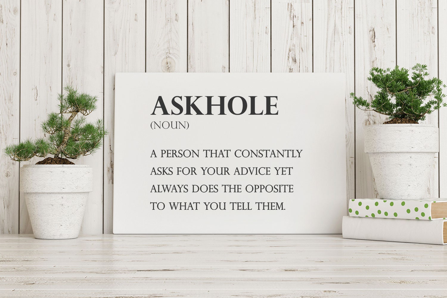 Askhole Definition Bathroom Wall Art Printable JPEG PNG & SVG - Etsy