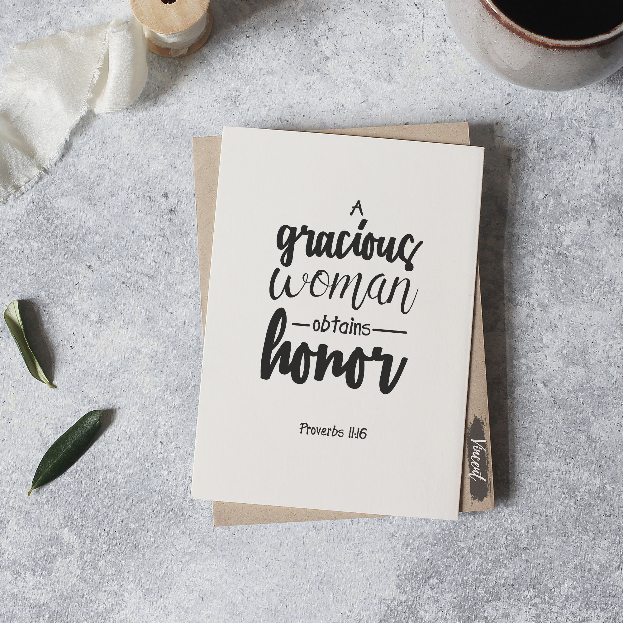 A Gracious Woman Obtains Honor Proverbs 11:16 Bible Verse | Etsy