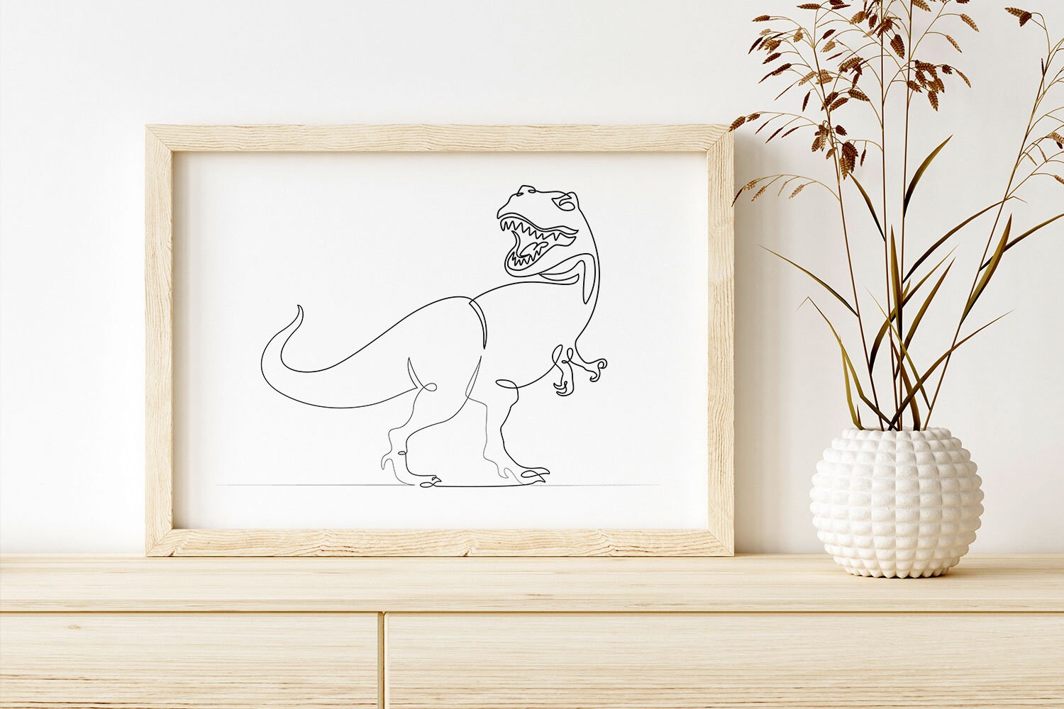 Tyrannosaurus Rex Dinosaur Abstract Line Art JPG PNG SVG Cut ...