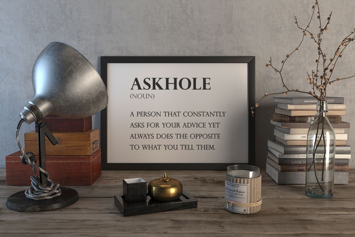 Askhole Definition Bathroom Wall Art Printable JPEG PNG & SVG Cut Files ...