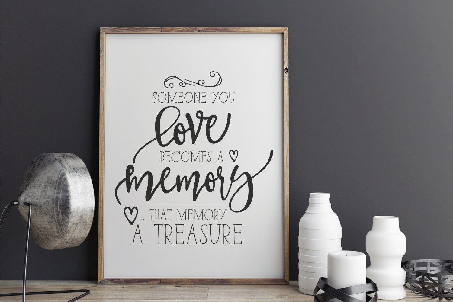 Lost Loved One Wedding Memorial Sign Printable JPG PNG & SVG | Etsy