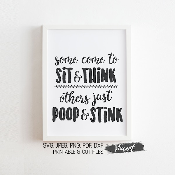 Poop Stink Sign - Etsy