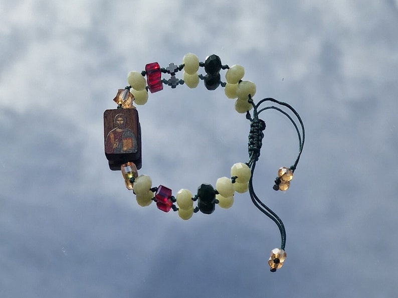 Handmade Bracelet Jesus Christ Religious Charm Jewelry - Etsy