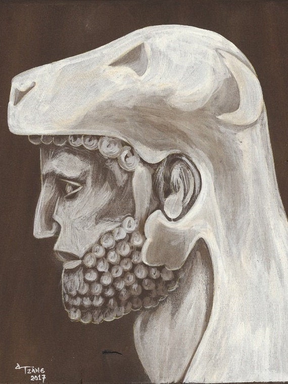 Greek Hercules Drawing
