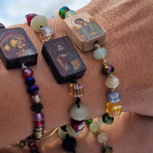 Handmade Bracelet Jesus Christ, Religious Charm Jewelry, Amulet ...