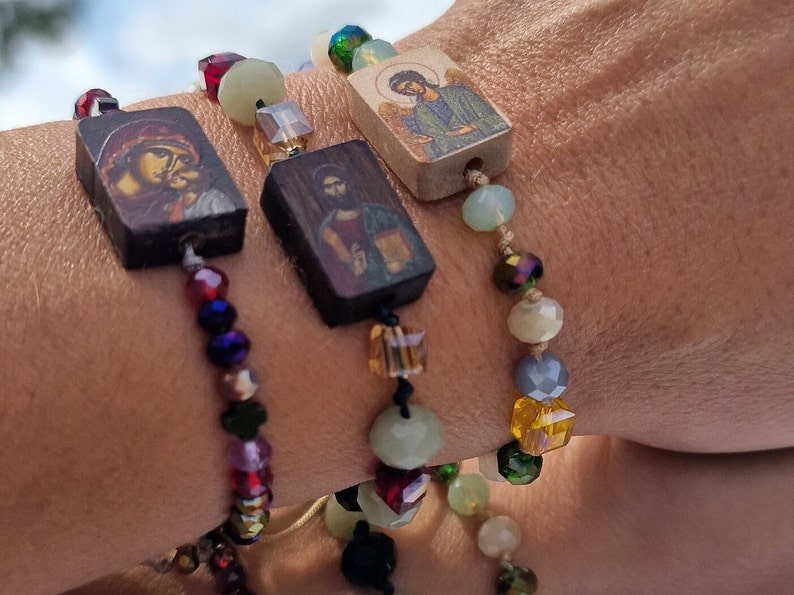 Handmade Bracelet Jesus Christ, Religious Charm Jewelry, Amulet ...
