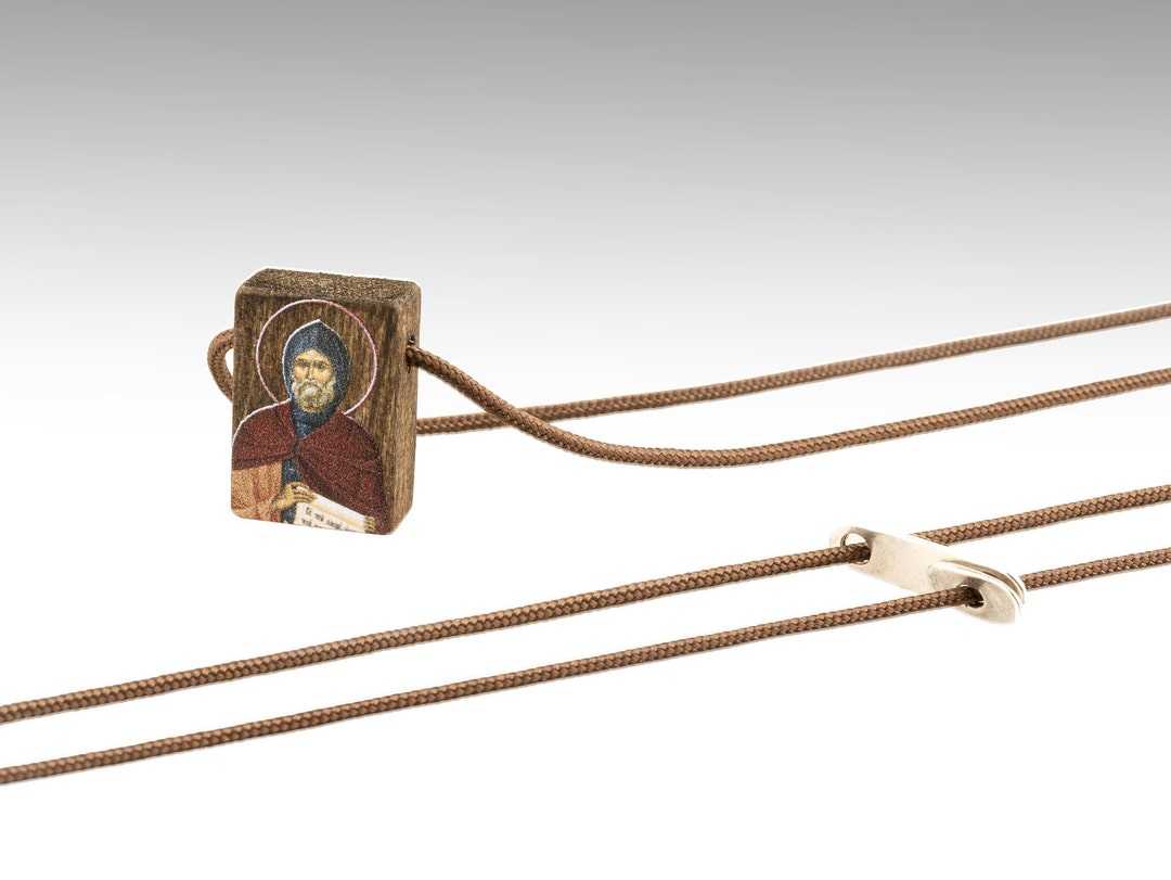 SAINT THEODOSIUS, Saint Theodosios, Handmade Necklace, Religious Charm ...