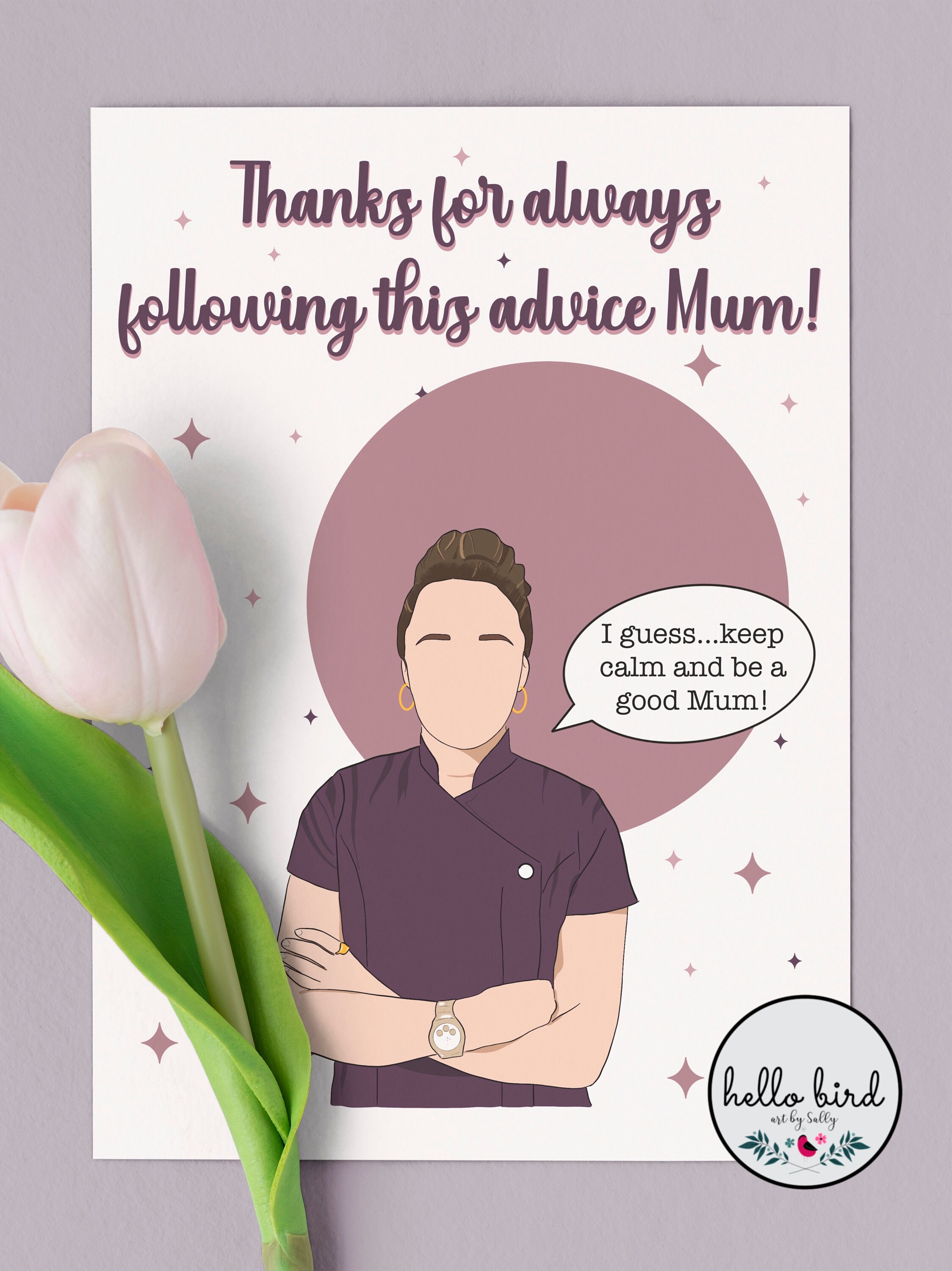 People Just Do Nothing Inspired Mother's Day Card PJDN PJDN Miche ...
