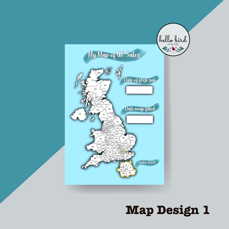 UK Postcode Sales Map Full UK Postcodes Colour In And Etsy uk-postcode-sales-map-full-uk-postcodes-colour-in-and-etsy
