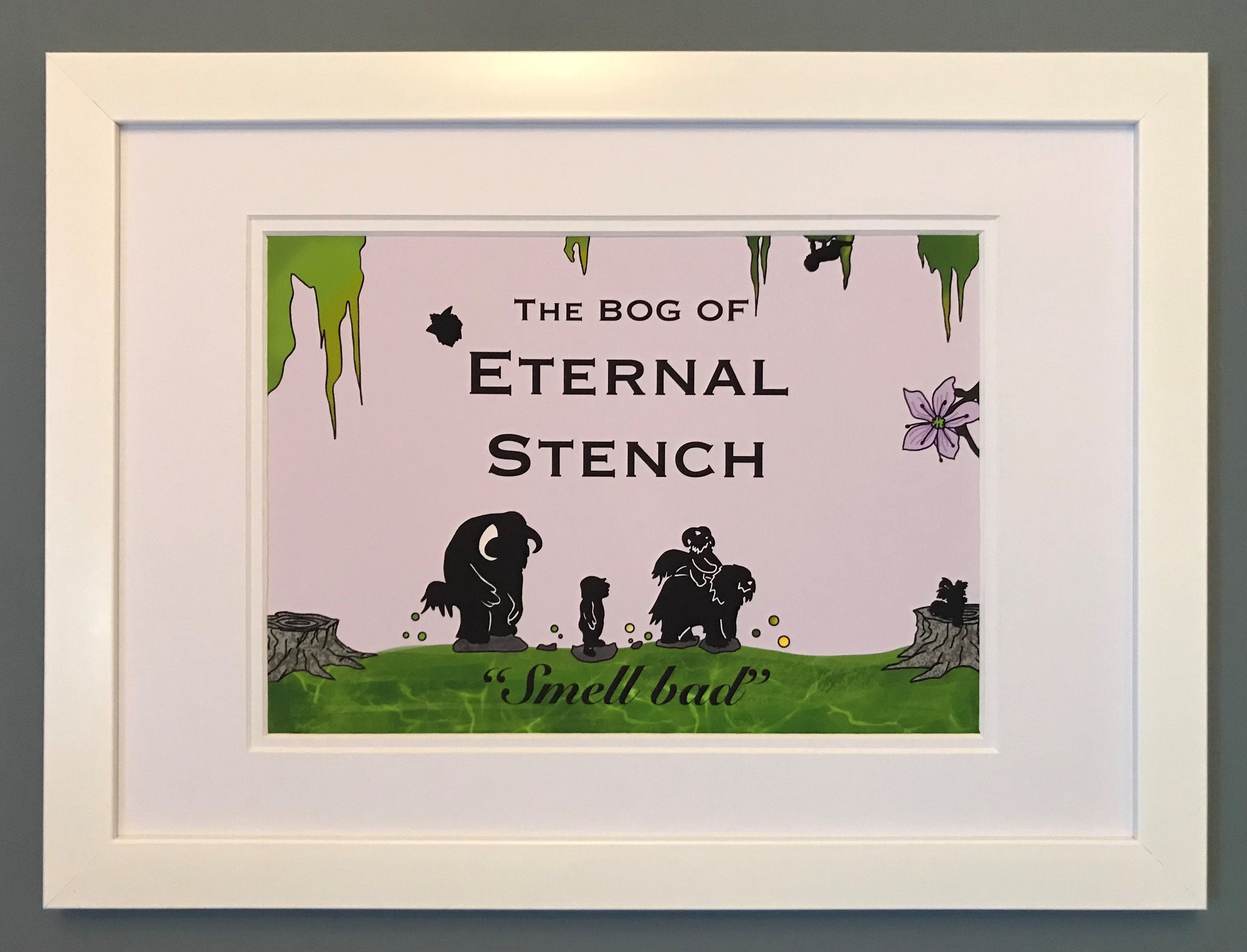 The Bog of Eternal Stench Wall Art Print (unframed) | Labyrinth Movie ...