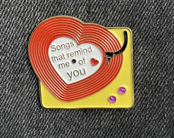 Record Player Pin | Etsy