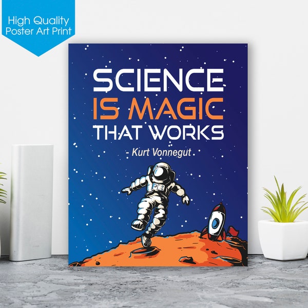 Science is Magic Poster - Etsy