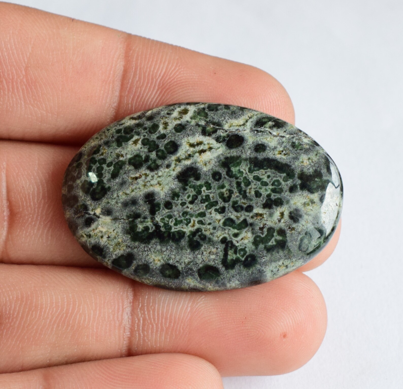 AAA Quality Natural Star Galaxy Jasper Cabochon 42x28x6mm | Etsy