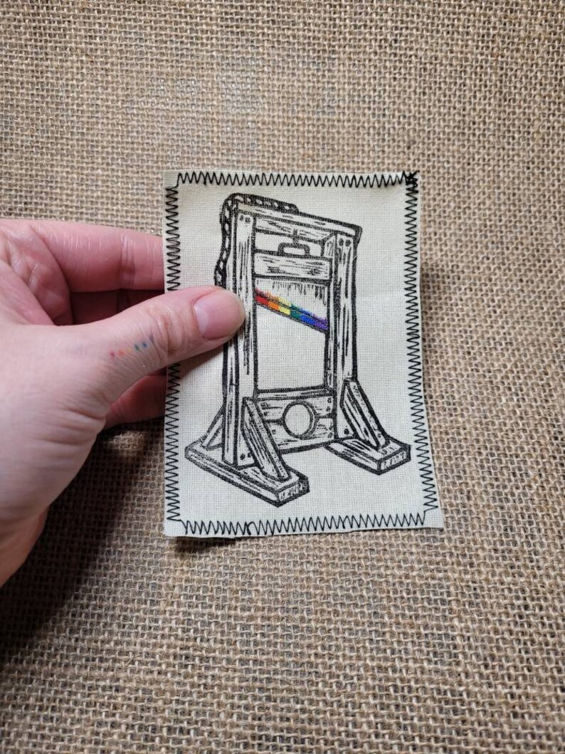 Custom Guillotine Patch Guillotine Patch Custom Pride Patch - Etsy