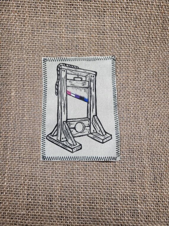 Guillotine Patch Genderfluid Pride Patch Genderfluid Patch - Etsy