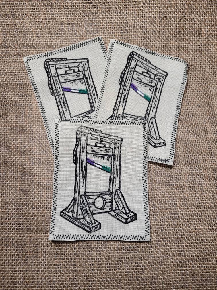 Guillotine Patch Genderqueer Genderqueer Patch Pride Patch - Etsy