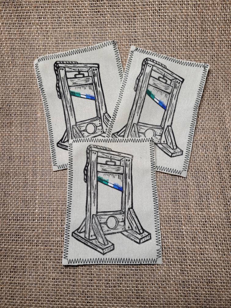 Guillotine Patch, MLM Patch, Gay Pride Patch, Lgbtq Patch, MLM Pride ...