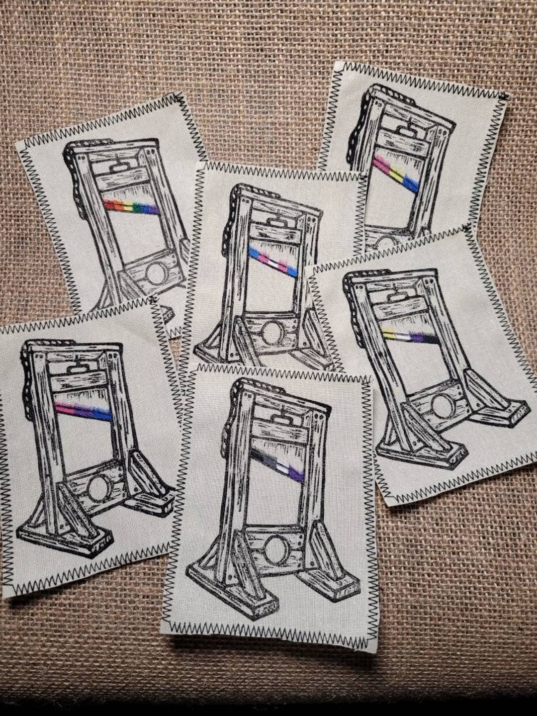 Custom Guillotine Patch Guillotine Patch Custom Pride Patch - Etsy