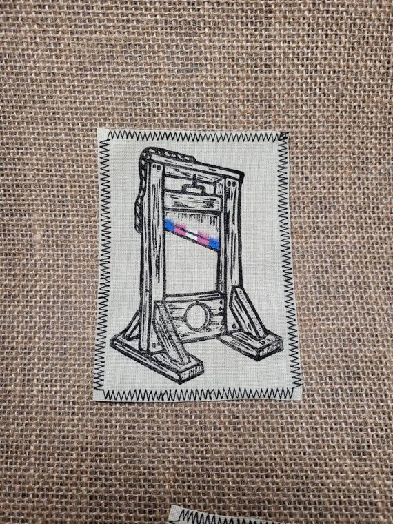 Guillotine Patch Trans Pride Patch Trans Patch Pride Patch - Etsy