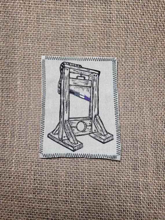 Guillotine Patch Asexual Pride Patch Asexual Patch Pride - Etsy