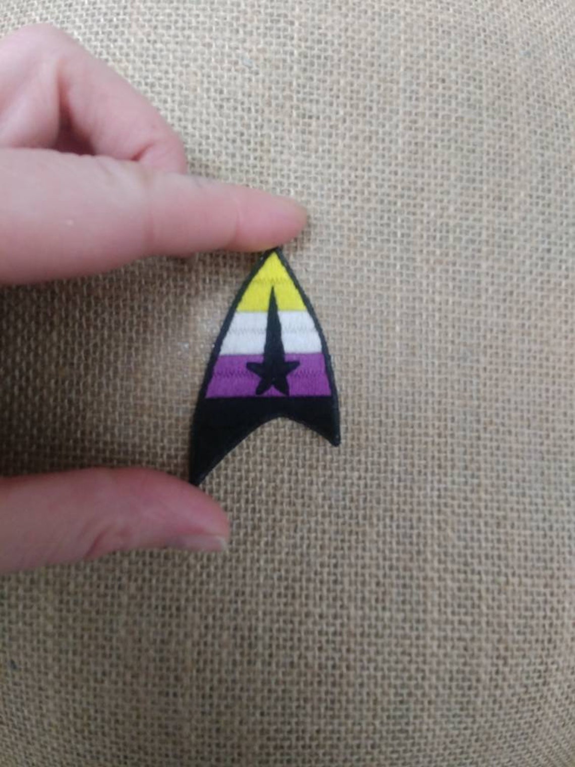 Delta Patch Star Patch Trek Patch Comm Badge Insignia | Etsy