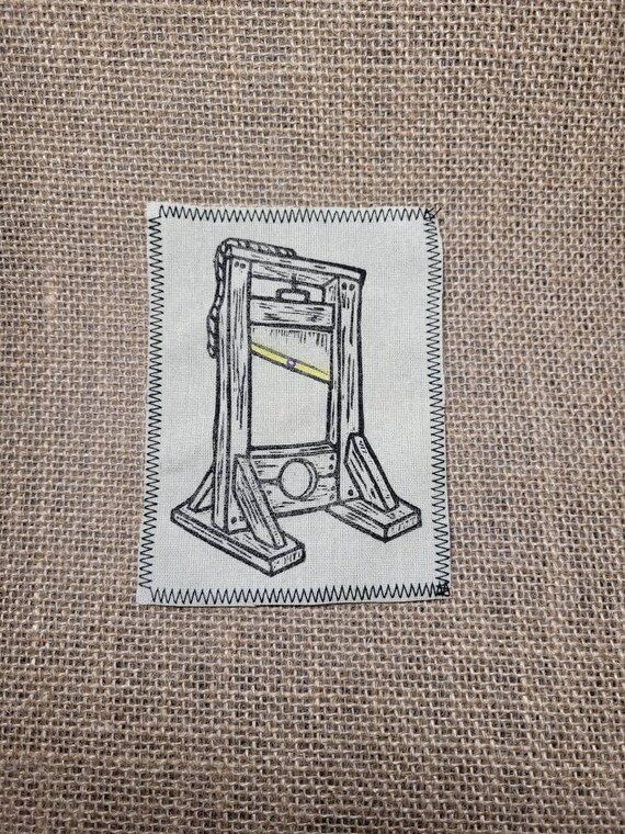 Guillotine Patch Intersex Pride Intersex Patch Pride Patch - Etsy