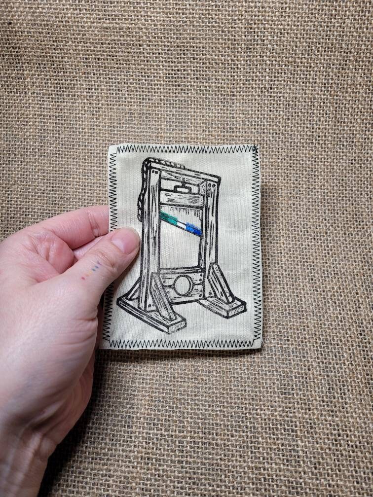 Guillotine Patch, MLM Patch, Gay Pride Patch, Lgbtq Patch, MLM Pride ...