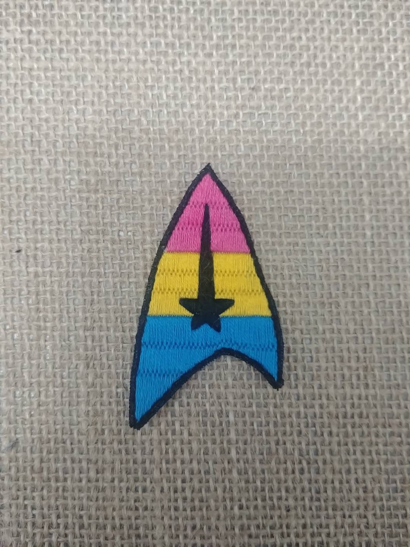 Delta Patch Star patch Trek patch Comm Badge Insignia | Etsy