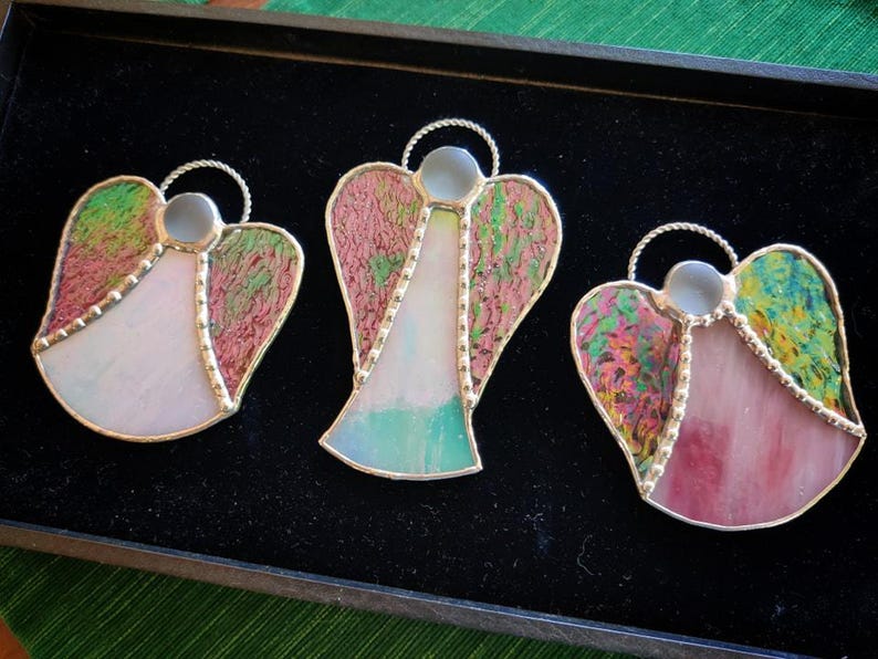 Simple Angels Stained Glass Patterns - Etsy