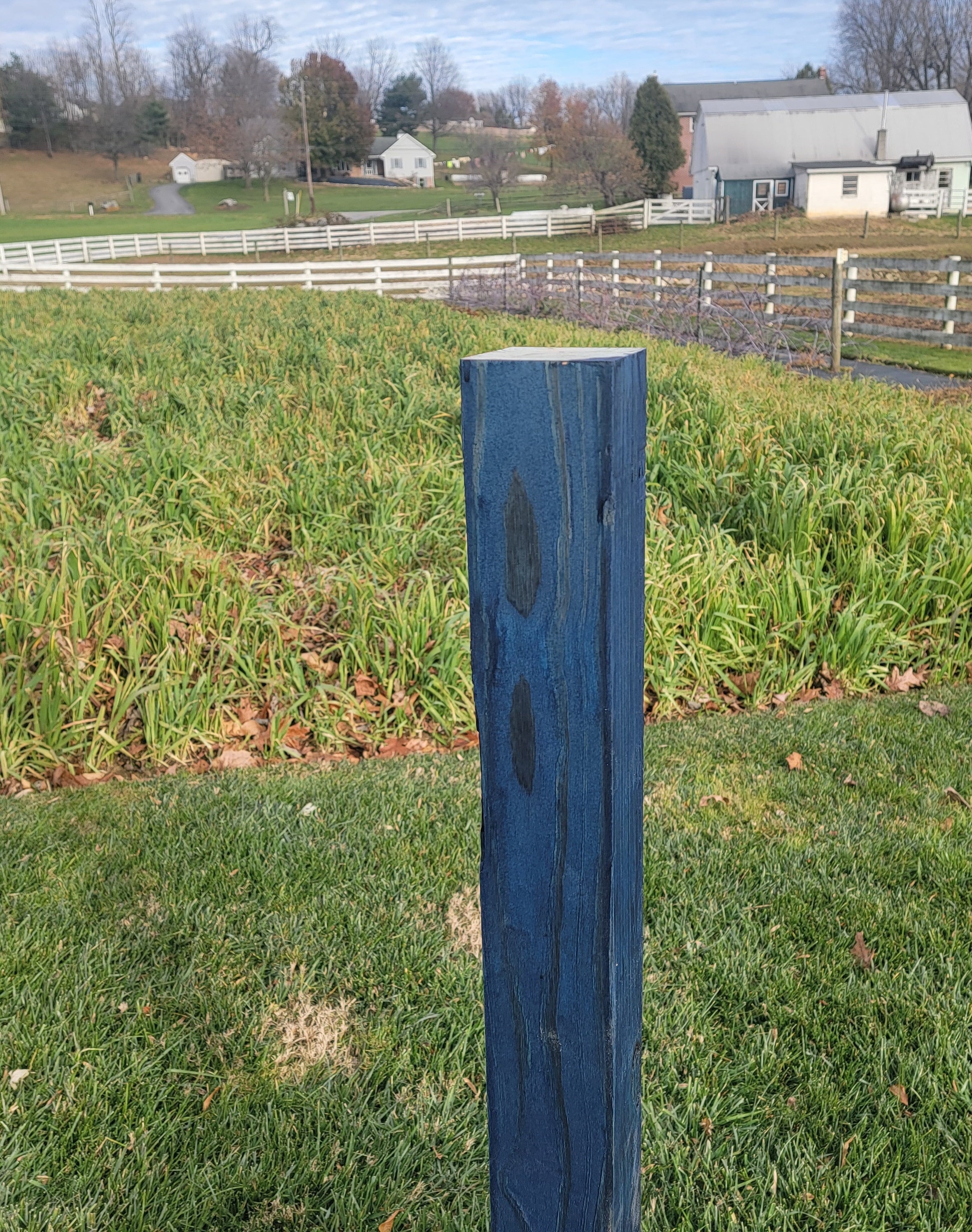 Wooden Post Color Options Amish Painted Made of Yellow Pine - Etsy