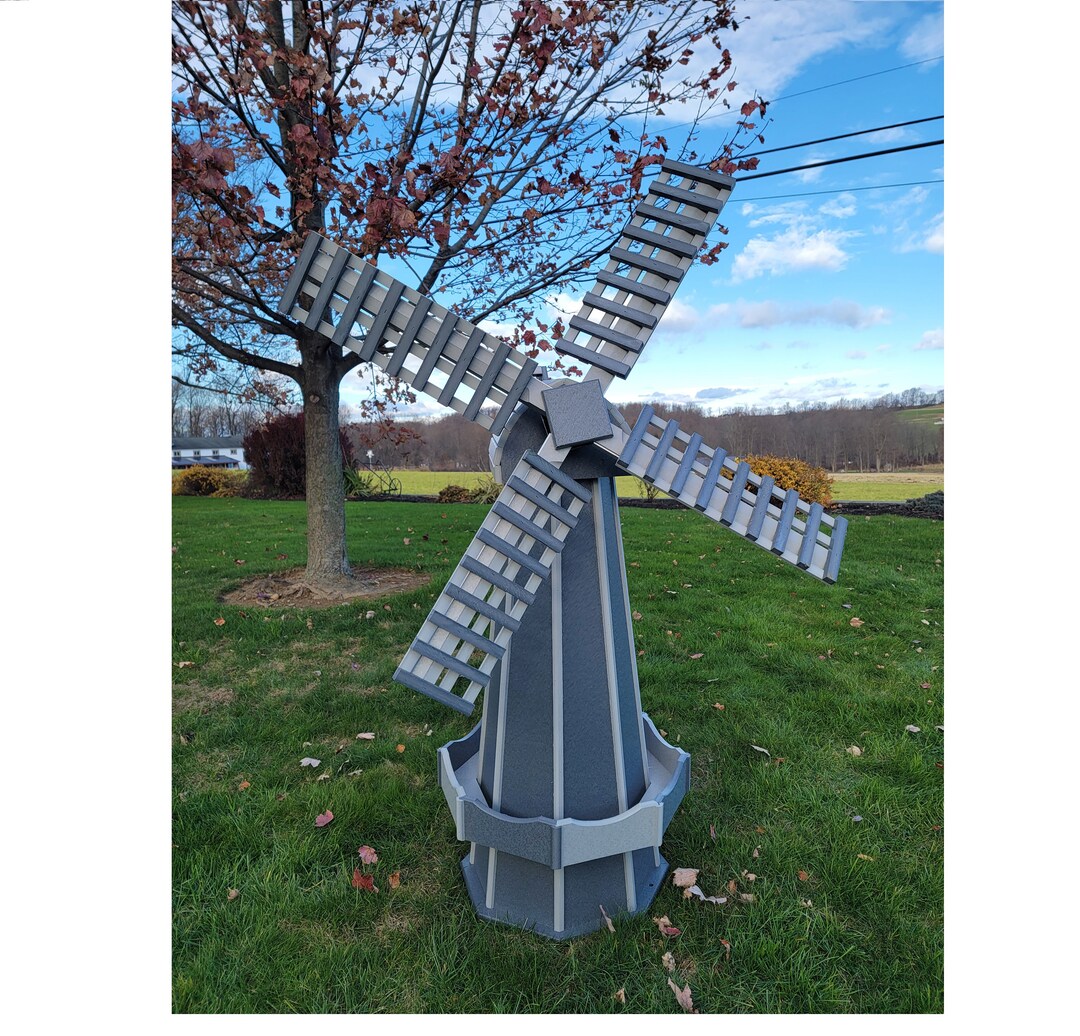 Amish Handmade Windmill Poly Weather-resistant in Multi Colors - Etsy